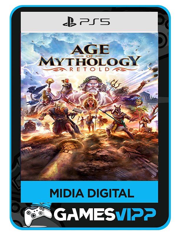 Age of Mythology: Retold Standard -Ps5 Midia digital - GamesVipp - Jogos PS4 e PS5 em Midia Digital