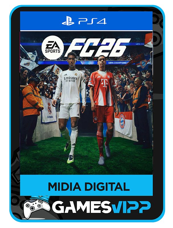 FC 26 PS4 Mídia Digital | Novo FIFA 26 | GamesVipp - GamesVipp - Jogos ...