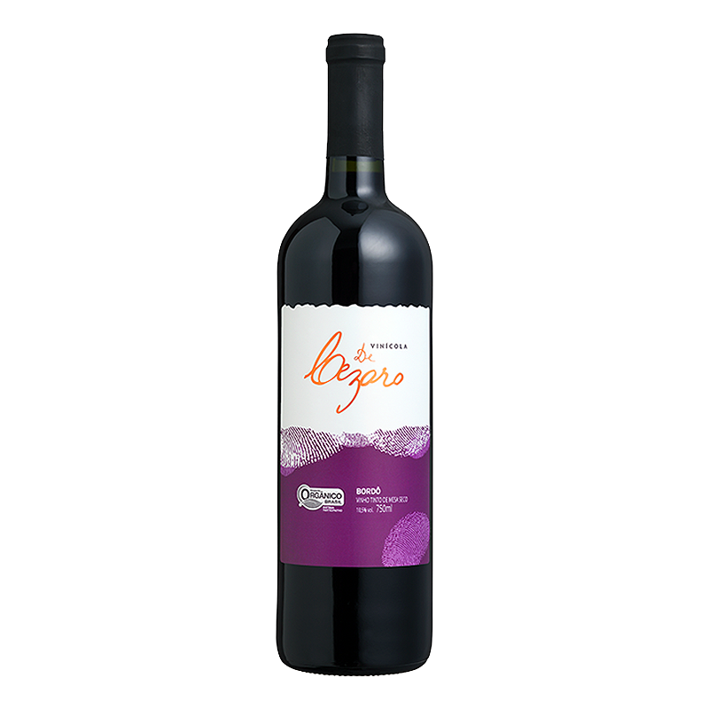 Vinho Tinto Bordô de Mesa Seco orgânico (750 ml) - Armazém do Campo ...