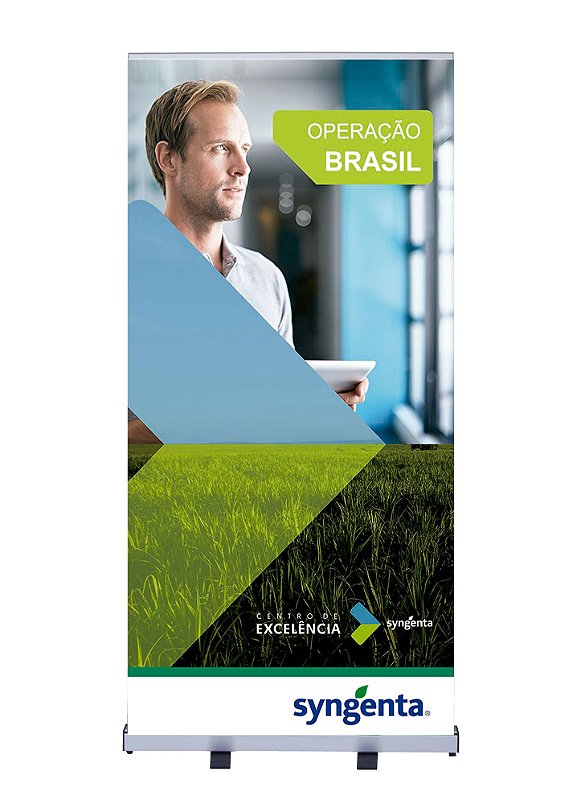 Porta Banner Retrátil | Porta Banner Roll Up - Promo Display | Balcões ...