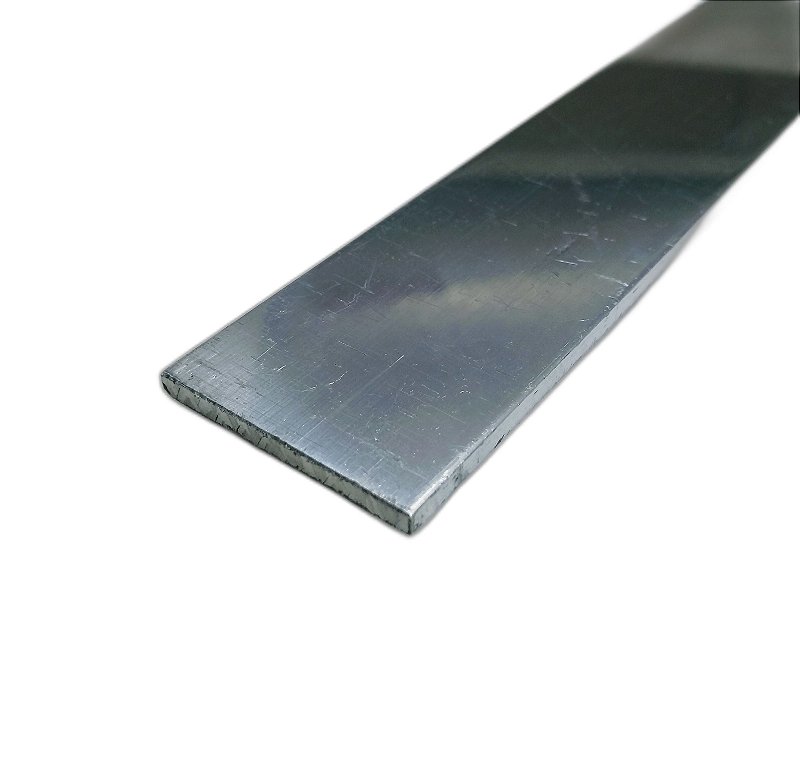 Barra chata alumínio 2" X 1/8" = 5,08cm x 3,17mm - Alumínio Alure