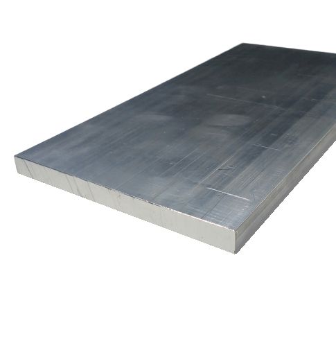 chapa de alumínio lisa 1/2" = 12,70mm = 1,27cm - Alumínio Alure