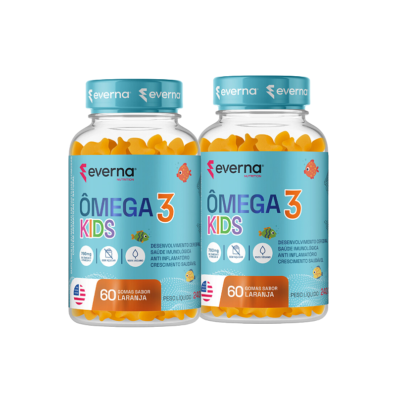 OMEGA 3 INFANTIL, KIDS PARA CRIANÇAS, EM GOMAS MASTIGÁVEIS PEIXINHO ...