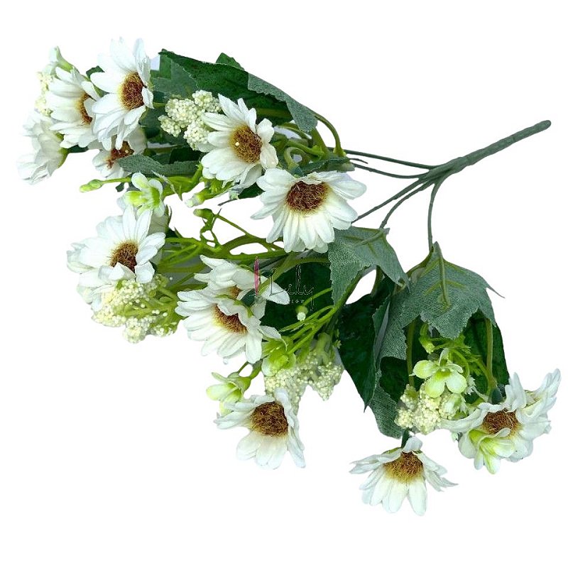 Margarida Artificial de Alta Qualidade - FINACOR - Flores - Arranjos ...