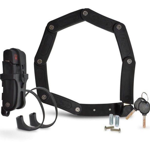 Cadeado kode aço inox 60cm dobravel - TEXX BIKE SHOP