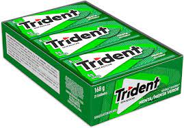 CHICLETE TRIDENT CX C/21 UN - Distribuidora Mattos