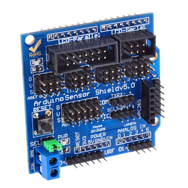 Sensor Shield V5.0 para Arduino - Eletrônica Cuiabá