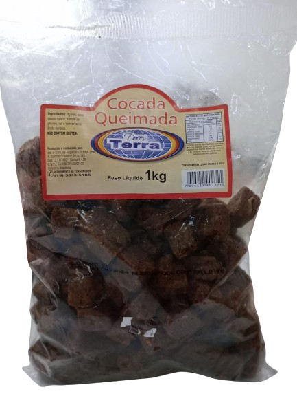 COCADA QUEIMADA SAQ. 1K - DOCES TERRA