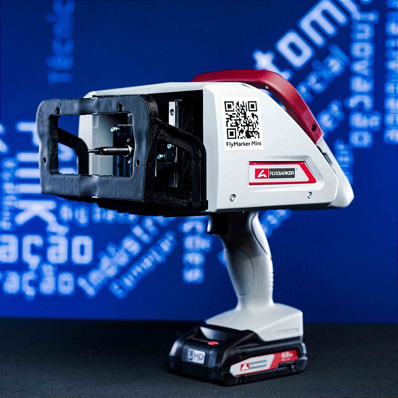 Máquina de gravação por micropuncionamento a bateria - FlyMarker 120 ...