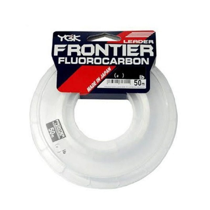 Linha Fluorcarbon YGK Frontier - 50m - Usina da Pesca