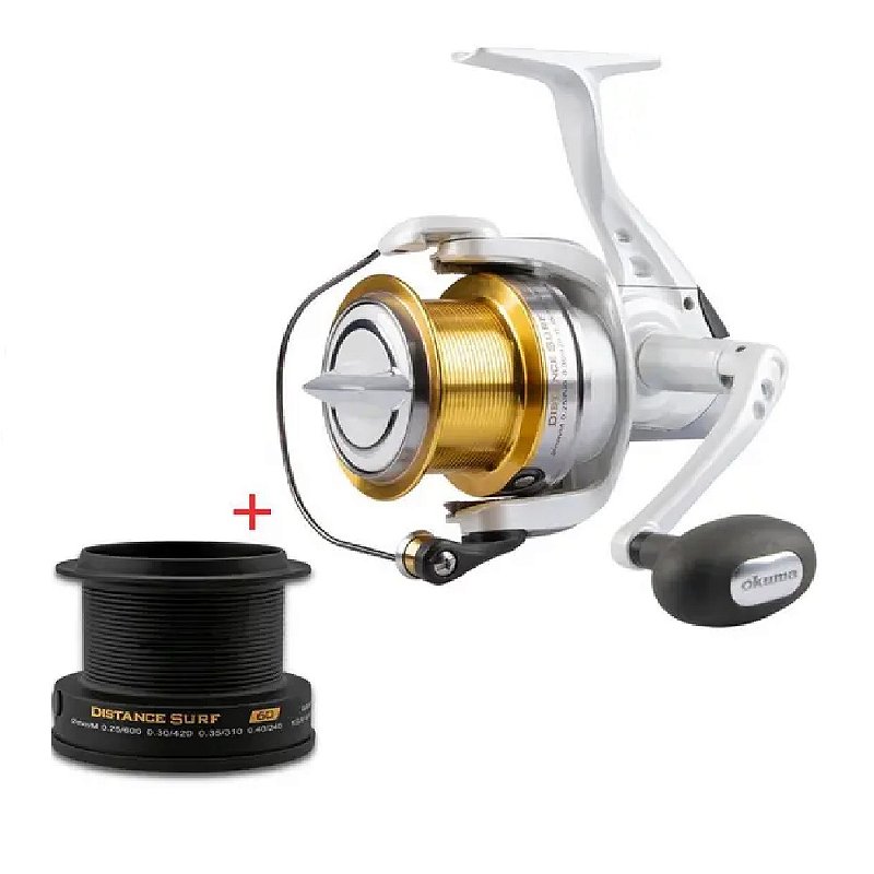 Molinete Okuma - Distance Surf 6000 - Usina da Pesca