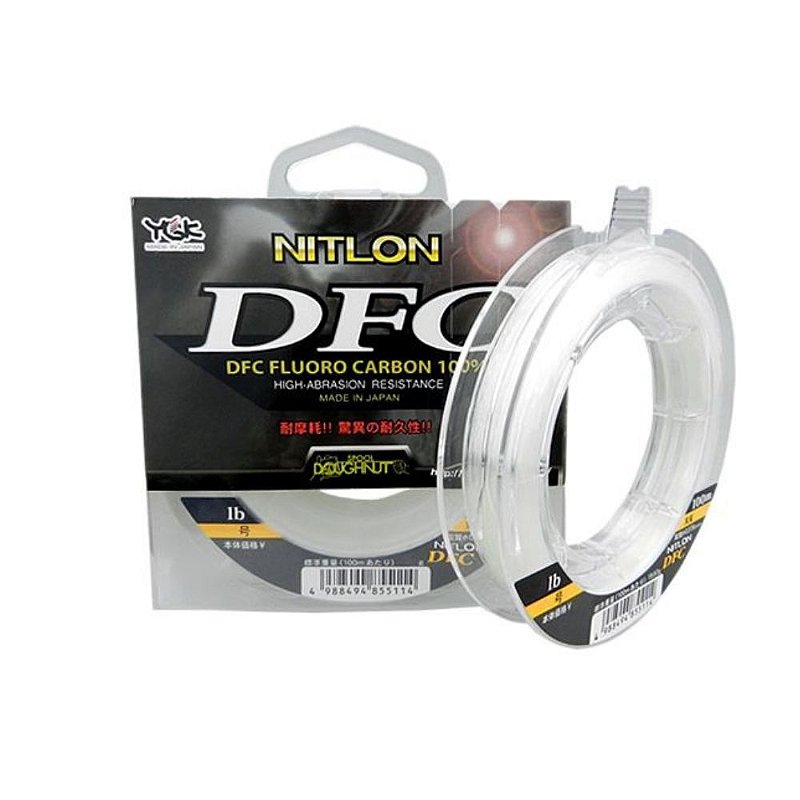 Linha Fluorocarboncarbon YGK Nitlon DFC / 70m - Usina da Pesca
