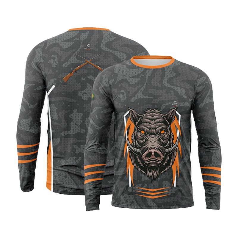 Camiseta Hunter Mar Negro - Java Armas - Usina da Pesca
