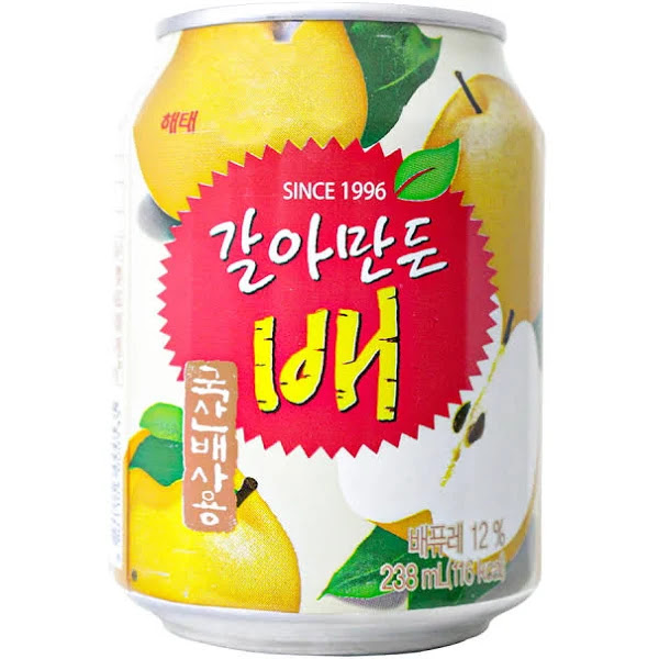 Suco Coreano De Pera- Haitai 238ml - Chiba Oriental