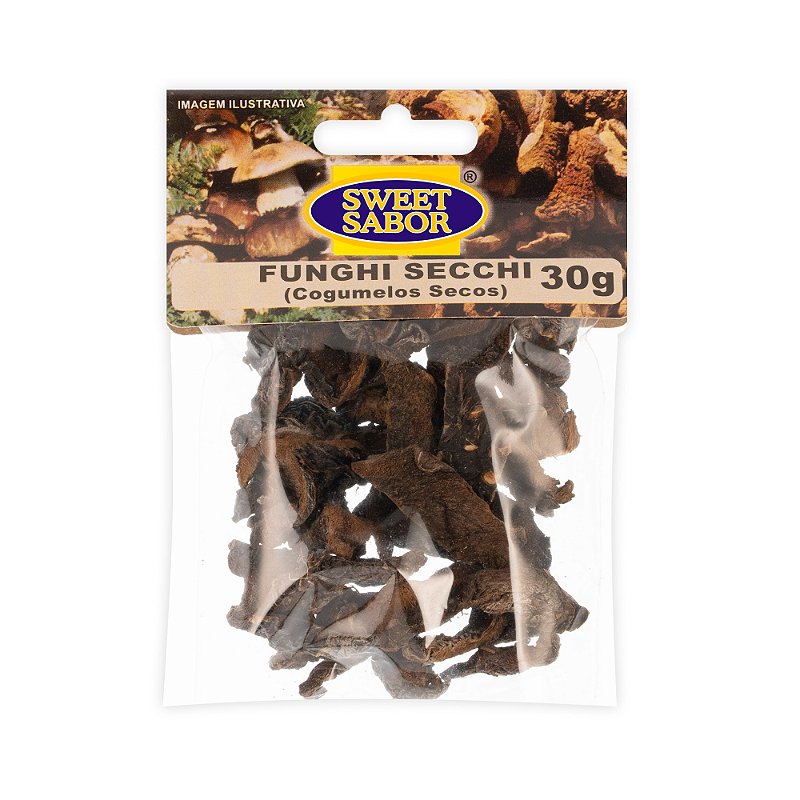 Funghi Seco - Sweet Sabor - Sweet Sabor - Alimentos - Temperos - Doces ...