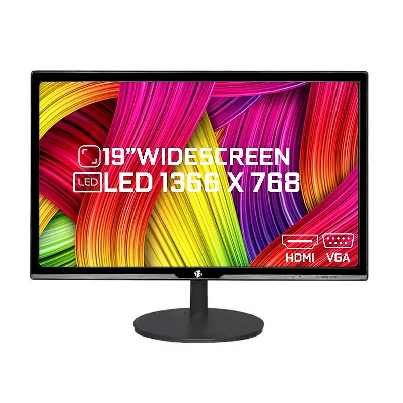 Monitor Led Widescreen 19" Tronos TRS-HK19WY HDMI Preto - Asqui Imports ...