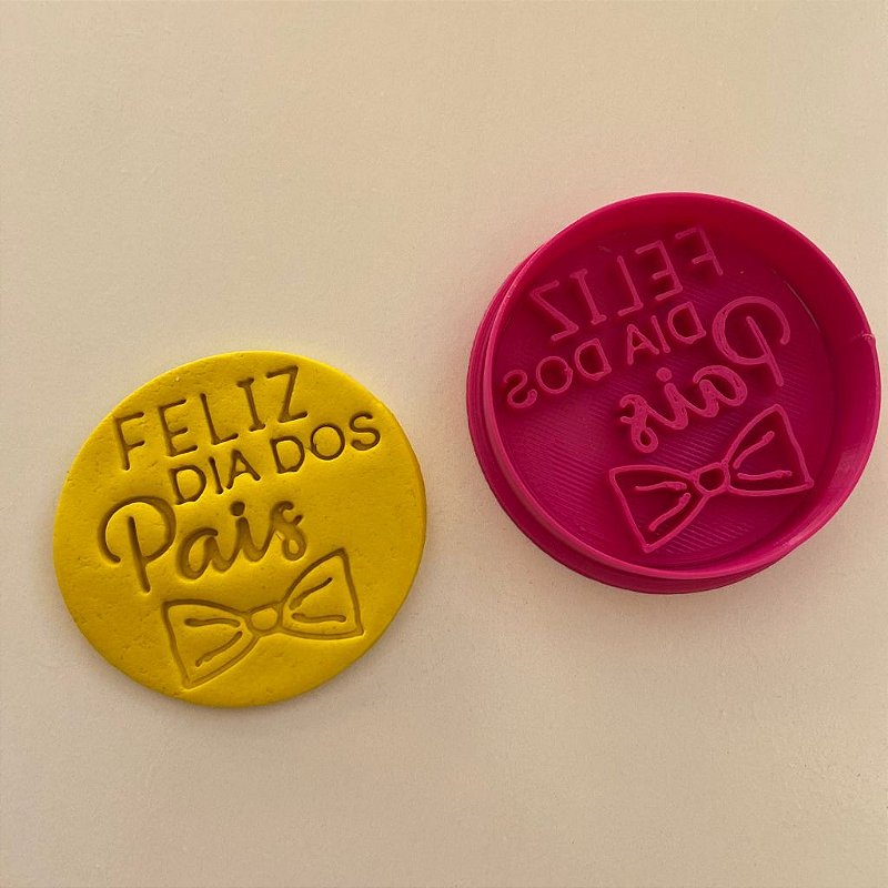 Marcador Feliz Dia dos Pais 5 cm Modelo02 - 3D Cutter - Cortadores e Artigos Criativos para ...