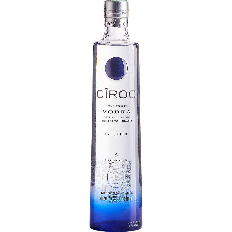 Ciroc Tradicional 750ml - Whisky, Vodka e Bebidas com Entrega Rápida ...
