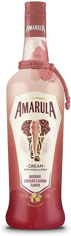 Amarula Raspberry 750ml - Baumann Bebidas - Conveniência & Tabacaria