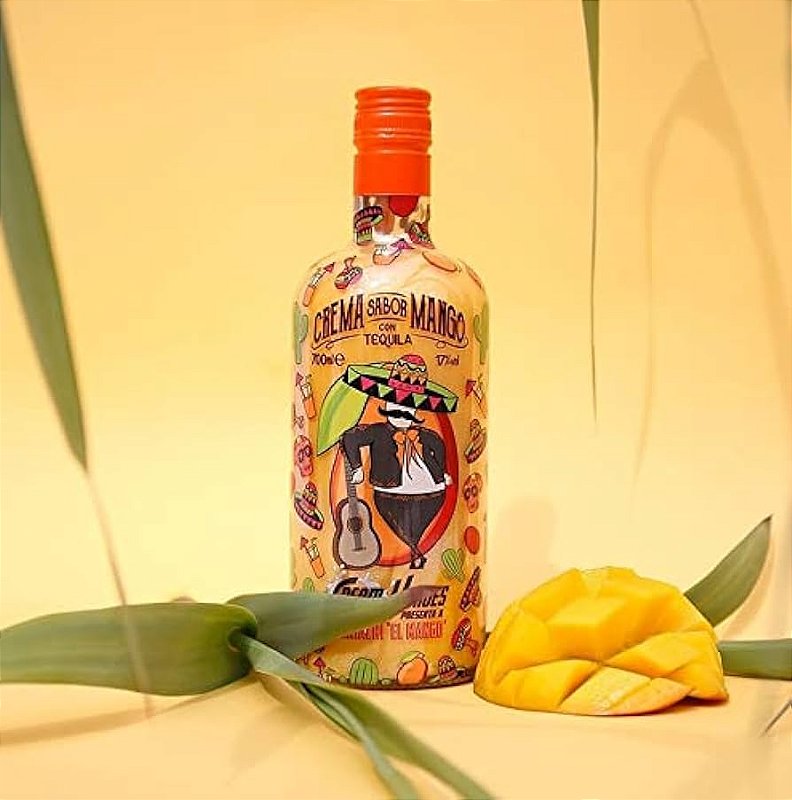 Cream Heroes Tequila com Manga 700ml - Baumann Bebidas - Conveniência