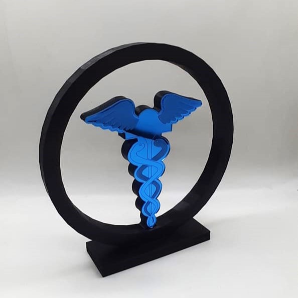 Símbolo da Contabilidade em Acrílico 3D – Elegância e Profissionalismo ...