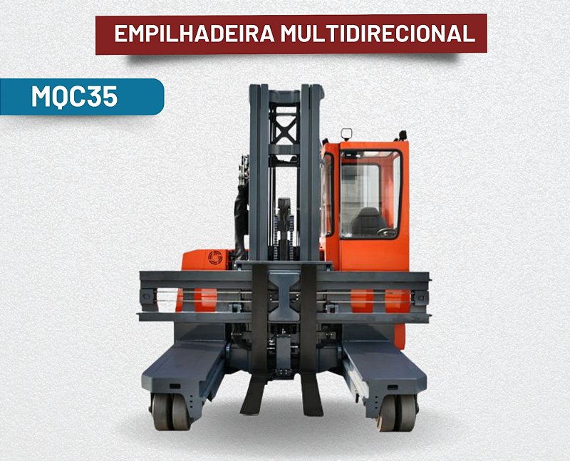 Empilhadeira Elétrica Multidirecional MQC35 - CGD Centaurus