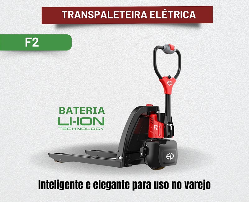 TRANSPALETEIRA ELÉTRICA F2 - 1,5T - CGD Centaurus