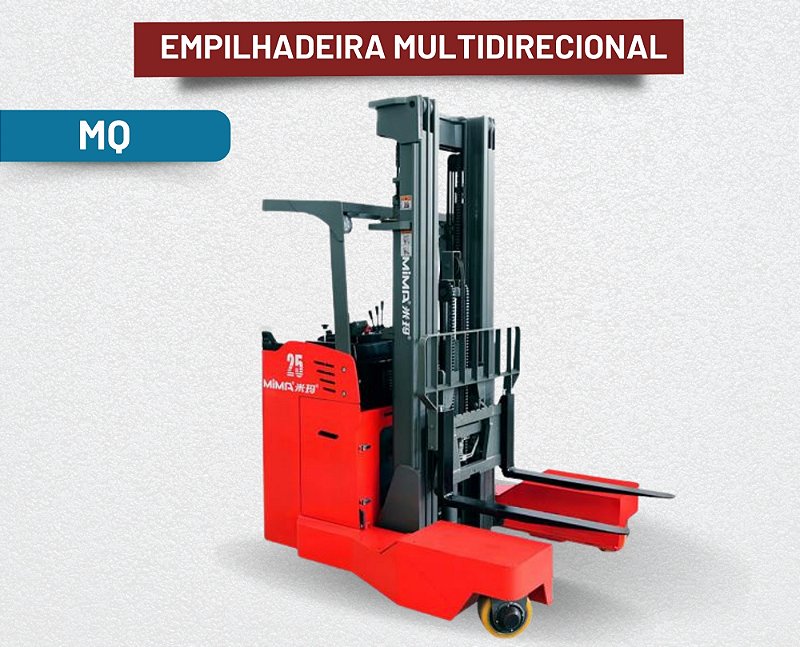 Empilhadeira Multidirecional MQ Séries - CGD Centaurus