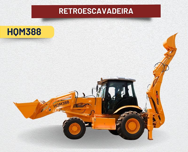 Retroescavadeira HQM388 - CGD Centaurus