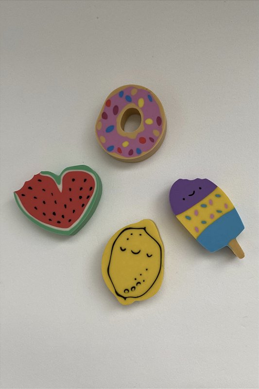 Borracha Food Trends Leo&Leo - Bibi Papelaria