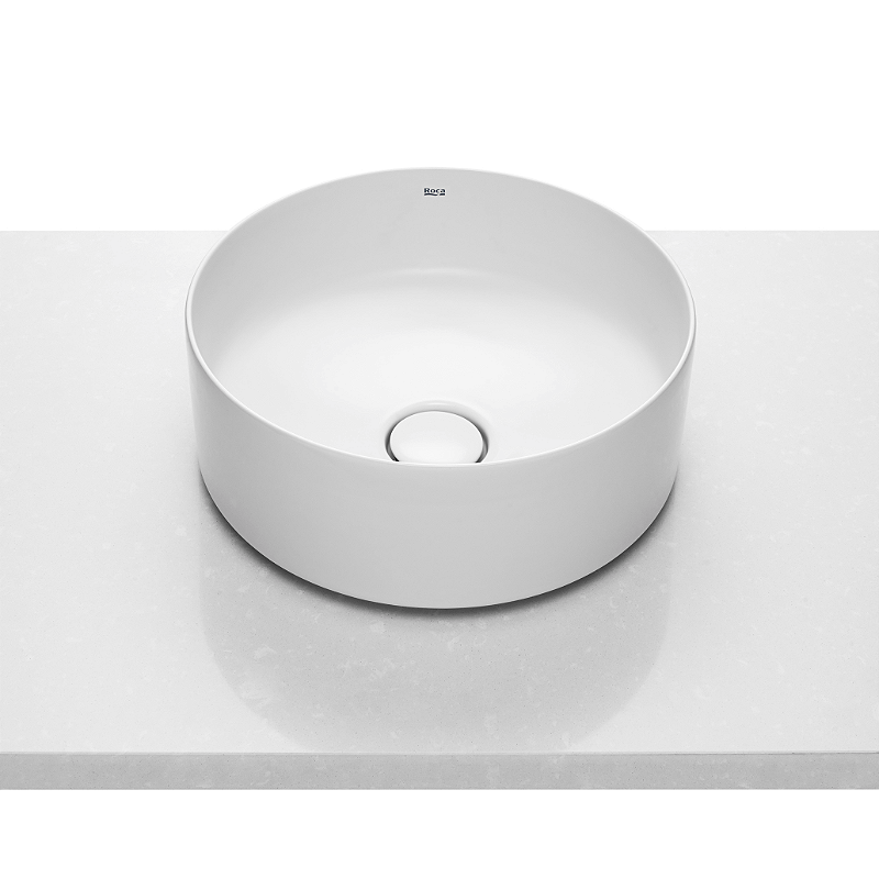 Cuba de Apoio 37x37cm Inspira Round Branco - Roca - A32752300B ...