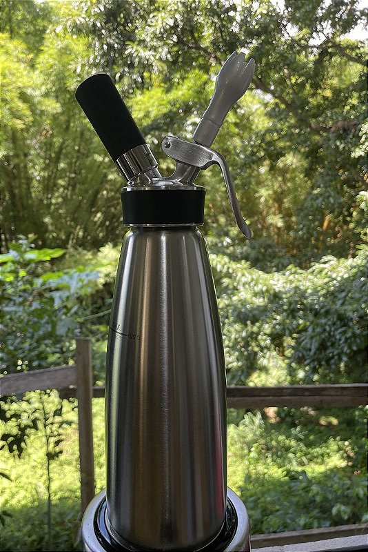 Garrafa para Chantilly Inox ISI 1000mL Cream Profi Whip - Kento Café ...