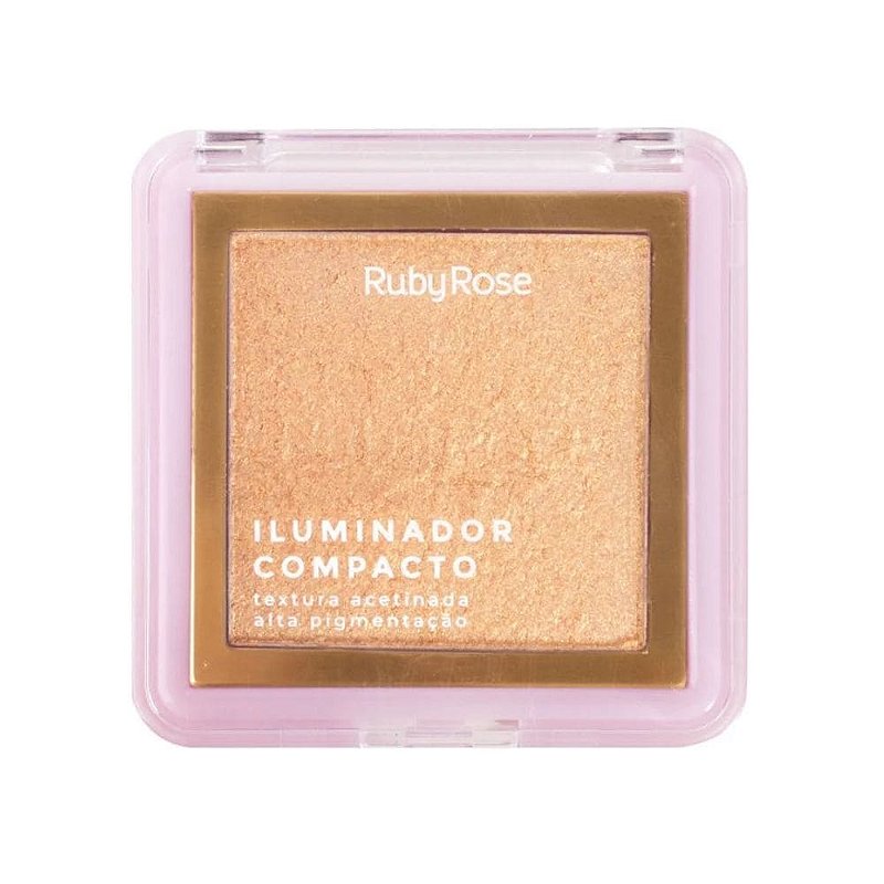 Iluminador Compacto Ruby Rose Cor HL50 8,3g - La Rosée Cosméticos