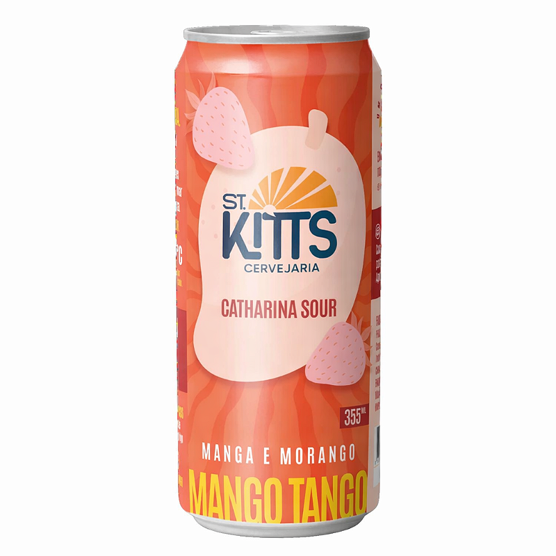 Cerveja St Kitts Mango Tango Catharina Sour Lata 355ml - eBrejas ...