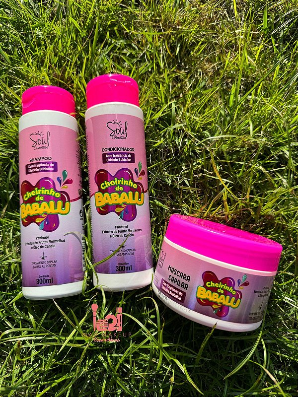 Kit Capilar Cheirinho de Babalu - Soul Cosméticos - May Makeup Cosméticos