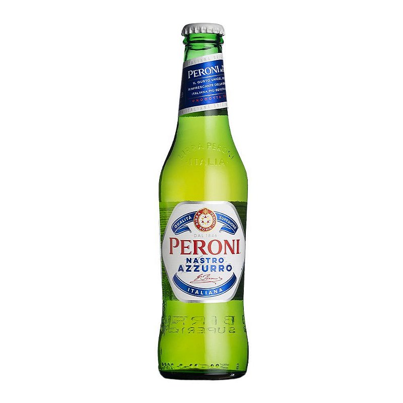 Cerveja Peroni Nastro Azzurro 330ml - Armazem Campineiro