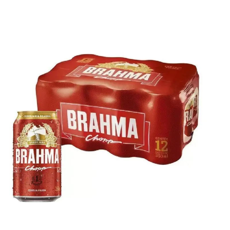 Pack 12un Cerveja Brahma Chopp Lata 350ml - Armazem Campineiro Pack 12un Cerveja Brahma Chopp Lata 350ml - Armazem Campineiro