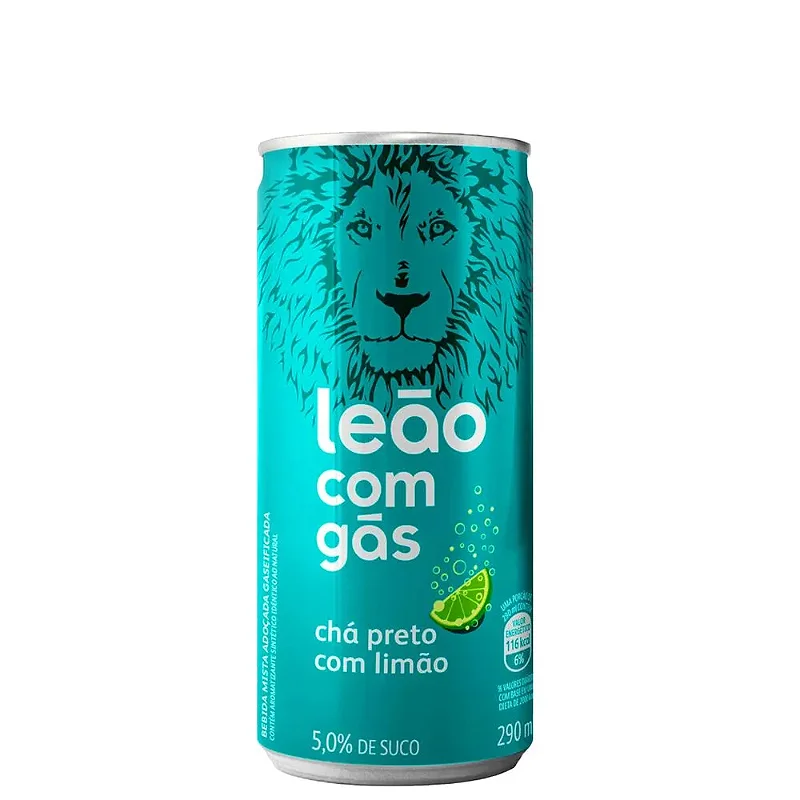 Chá Matte Leão Ice Tea Limao Zero Lata 290ml - Armazem Campineiro