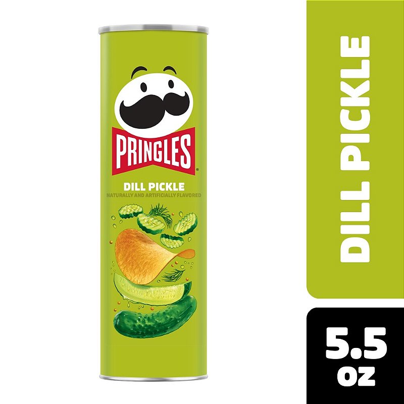 Batata Pringles Dill Pickle Importada 158g - Armazem Campineiro