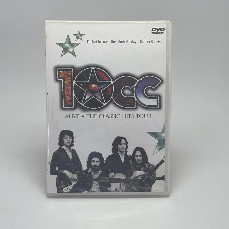 Dvd 10cc - Alive The Classic Hits Tour - Loja Baú