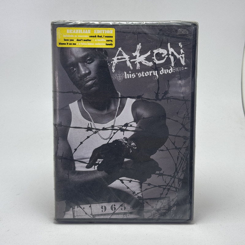 Dvd Akon - His Story Dvd - Baú Musical