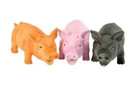 Porco De Latex 21Cm (Faz Barulho De Porco) - Miss Pet