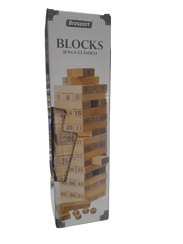 Jenga Clássico - Optimus Robótica