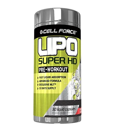LIPO SUPER HD 60 CÁPSULAS - CELL FORCE - Power Muscle Suplementos