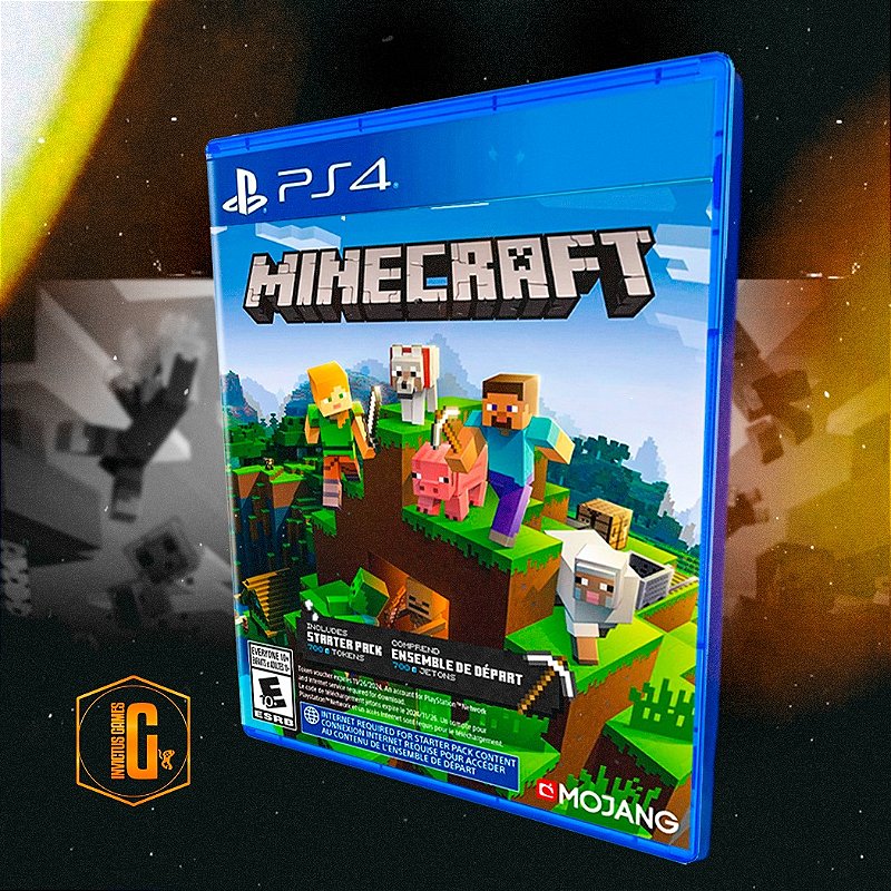 Minecraft PARA PS4 - MÍDIA DIGITAL - [InvictusGames] - Sua melhor Escolha!
