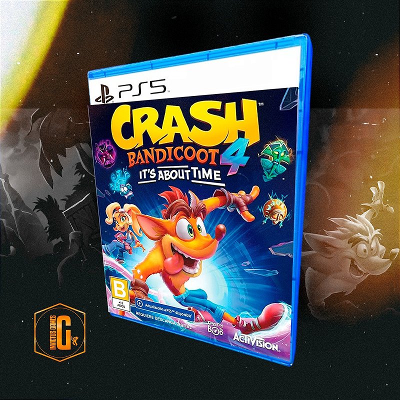 Crash Bandicoot 4: It's About Time para ps5 - MÍDIA DIGITAL ...