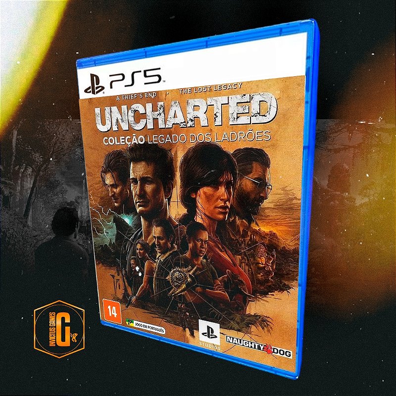 UNCHARTED: Coleção Legado dos Ladrões PARA PS5 - MÍDIA DIGITAL ...