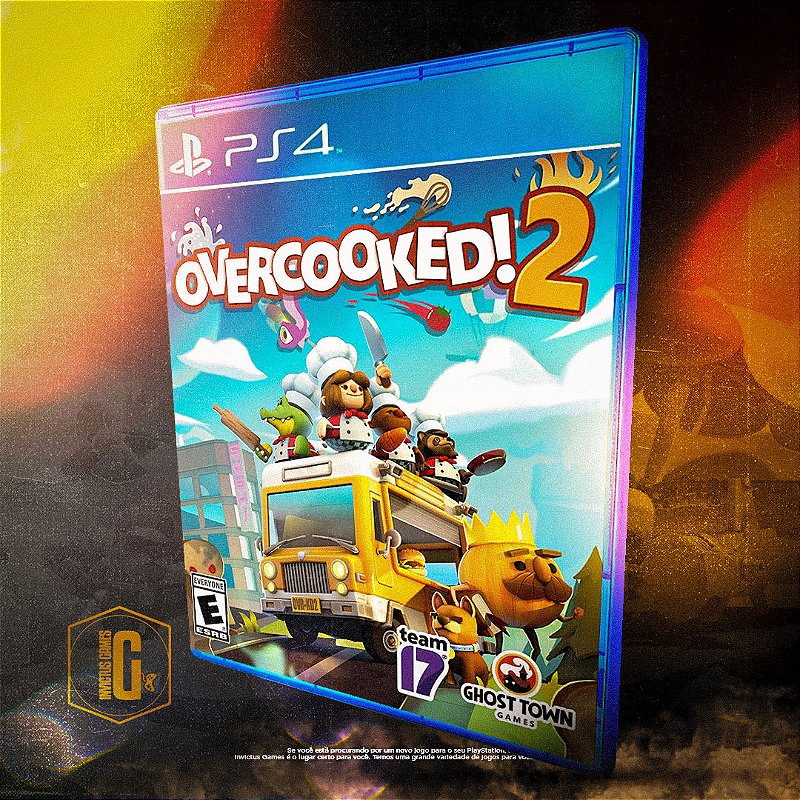 OVERCOOKED 2 MÍDIA DIGITAL PARA PS4 - [InvictusGames] - Sua melhor Escolha!
