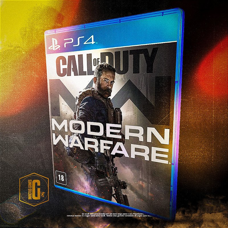 CALL OF DUTY MODERN WARFARE PARA PS4 - [InvictusGames] - Sua melhor ...