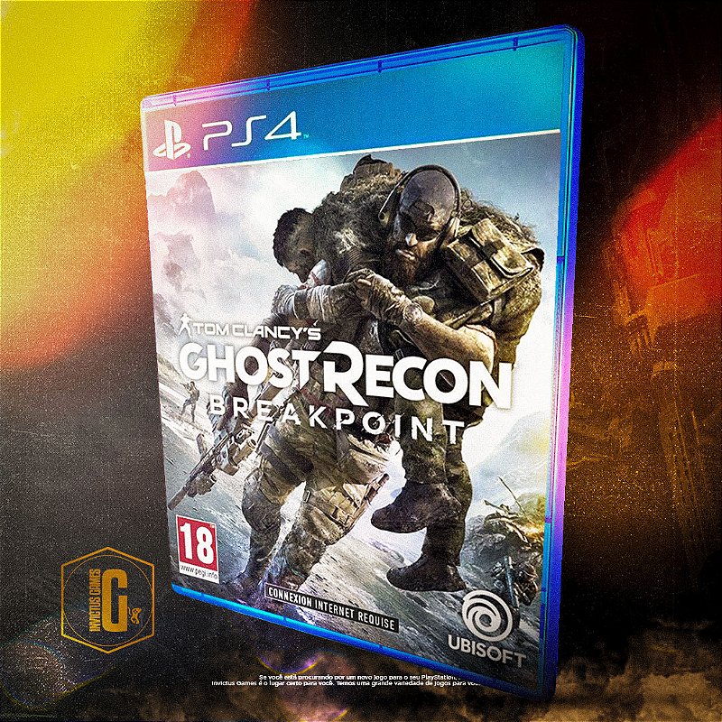 TOM CLANCYS GHOST RECON BREAKPOINT MÍDIA DIGITAL PARA PS4 ...